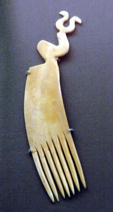 Ancient Egypt and Archaeology Web Site - Bone Hairpin with a horned ...