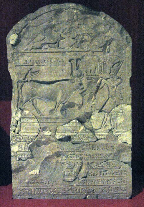 Ancient Egypt and Archaeology Web Site - Stela depicting Ptolemy VIII ...
